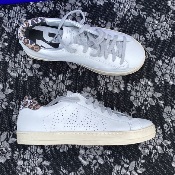 P448 | Shoes | P448 John Sneaker Whiteleo Leopard | Poshmark